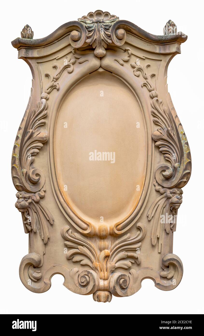 Stone carved bas relief Cut Out Stock Images & Pictures - Alamy