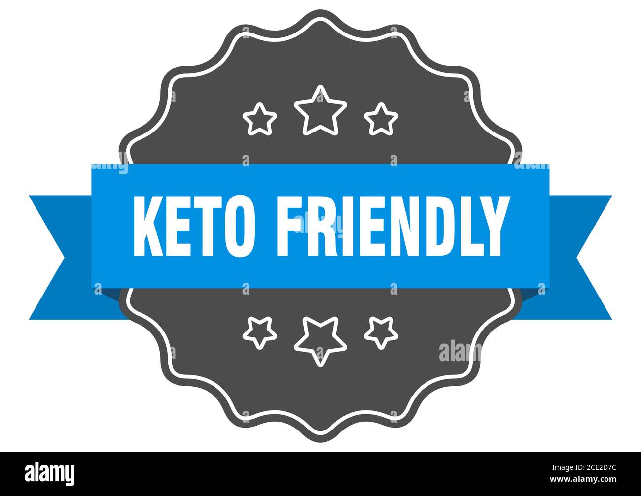 keto friendly label. keto friendly isolated seal. Retro sticker sign ...