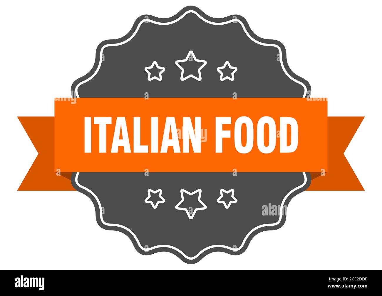 italian food label. italian food isolated seal. Retro sticker sign ...