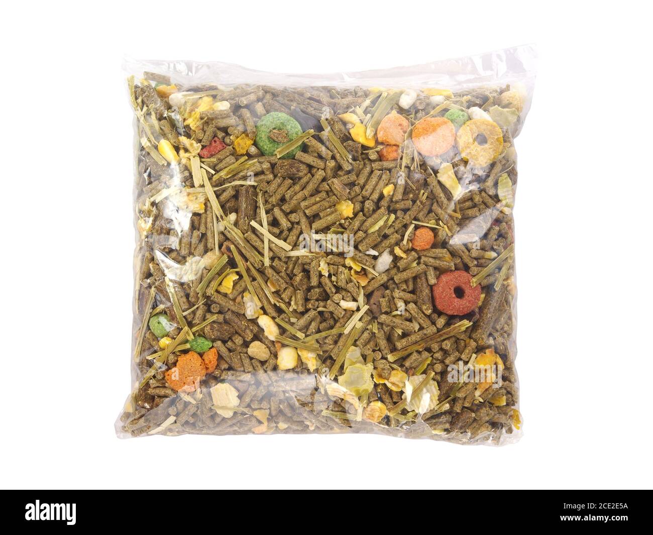 Packaged food for rabbits Stock Photo - Alamy