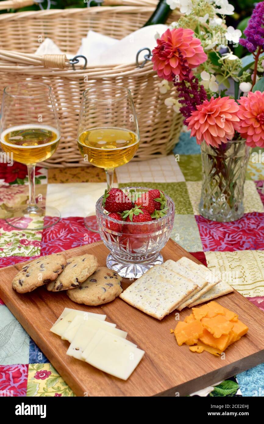 Simple picnic in the backyard hi-res stock photography and images - Alamy