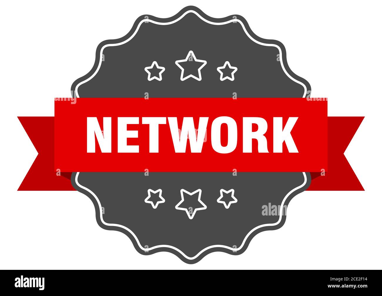 network label. network isolated seal. Retro sticker sign Stock Vector ...
