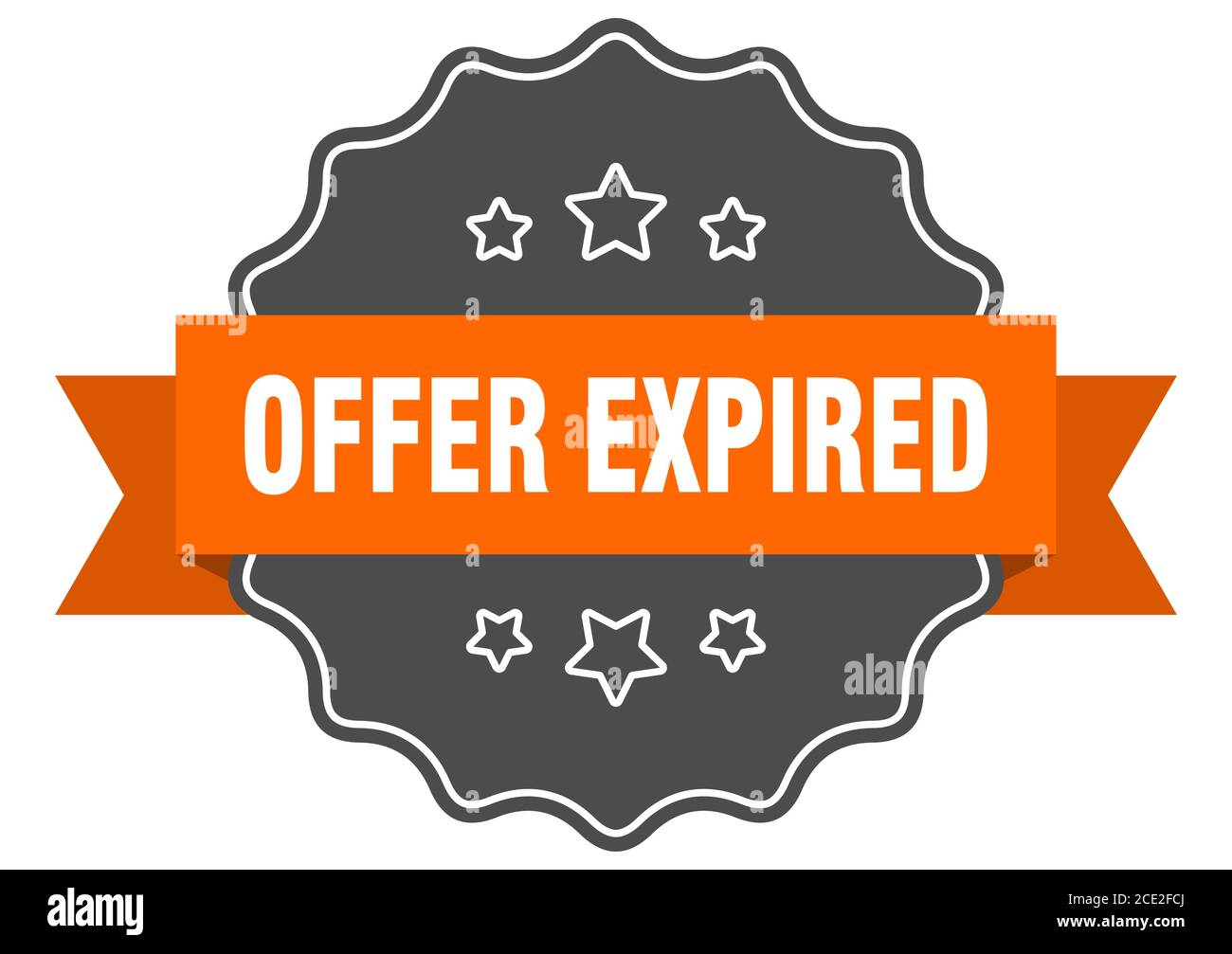 offer expired label. offer expired isolated seal. Retro sticker sign ...