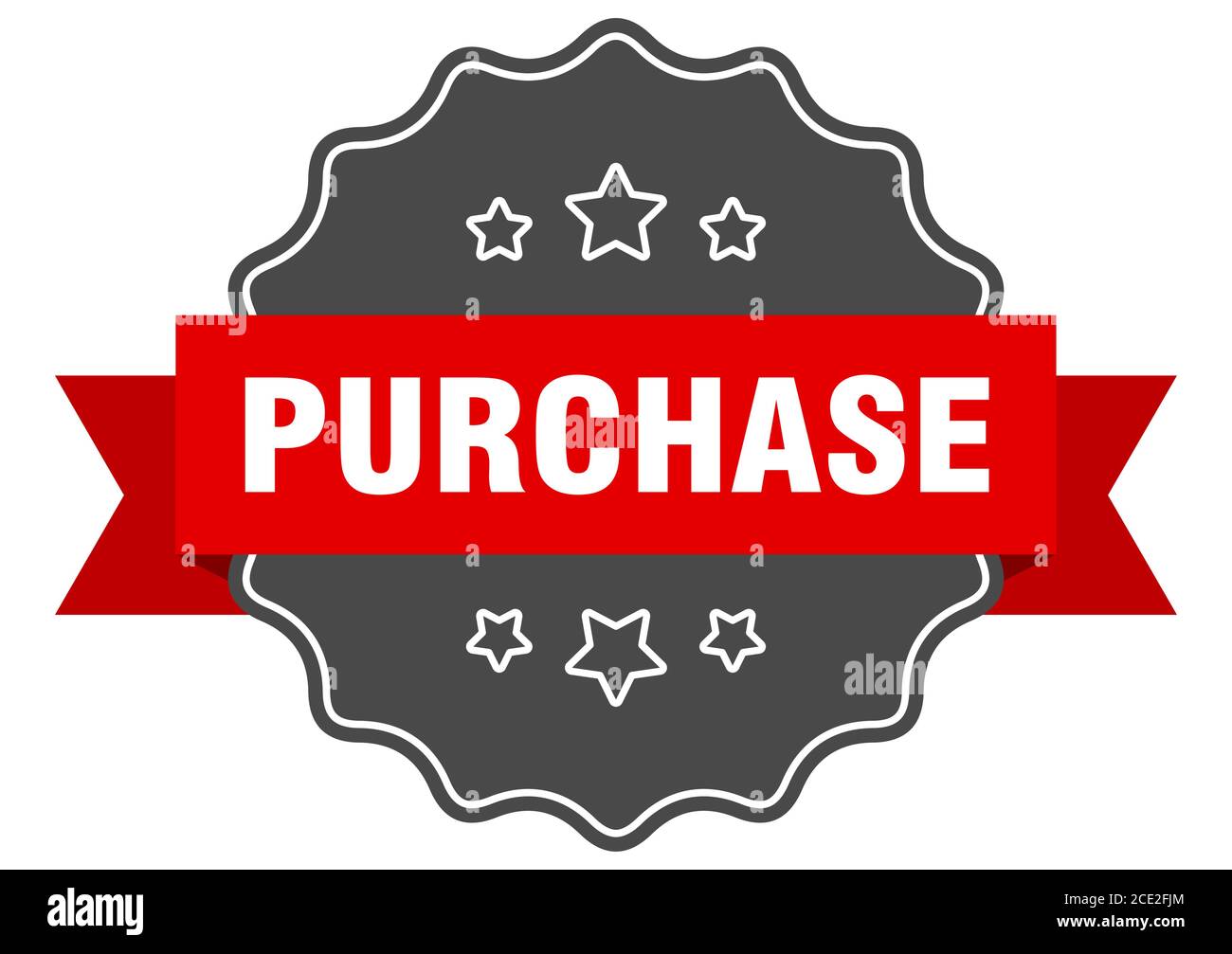 purchase label. purchase isolated seal. Retro sticker sign Stock Vector ...