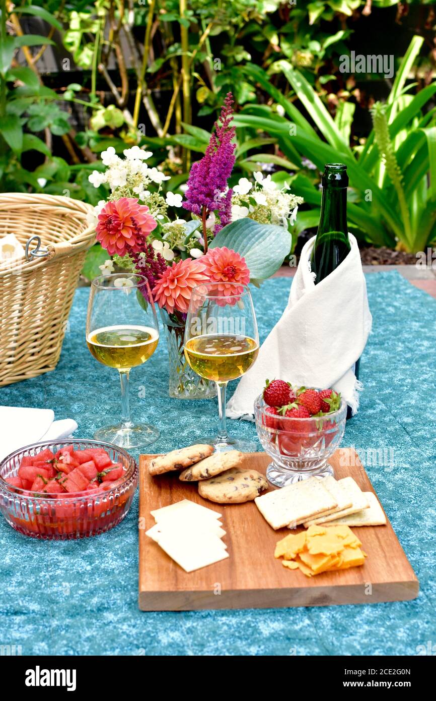 Romantic Picnic Setting