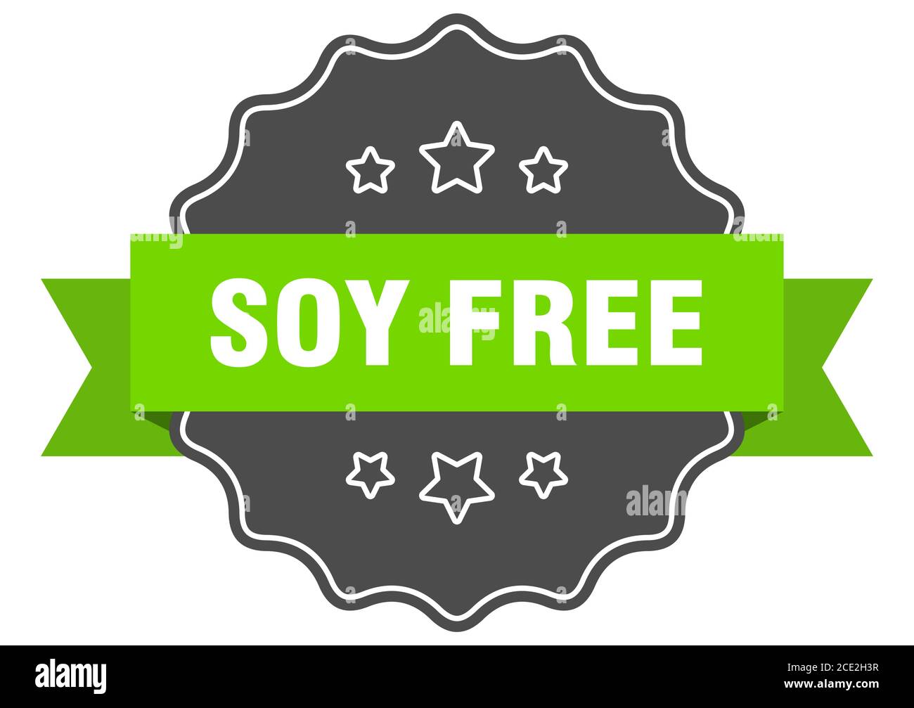 soy free label. soy free isolated seal. Retro sticker sign Stock Vector ...