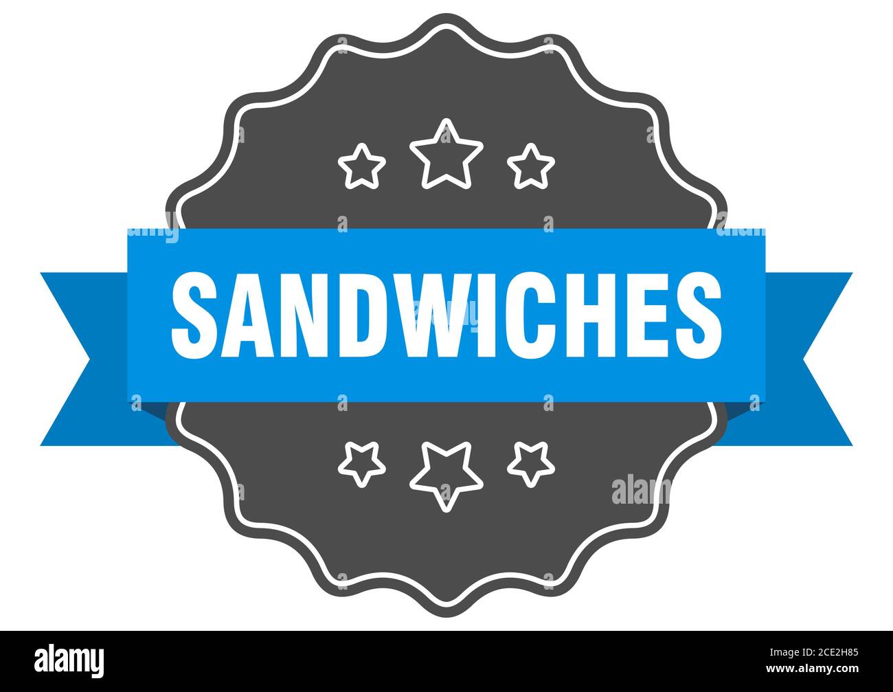sandwiches label. sandwiches isolated seal. Retro sticker sign Stock ...