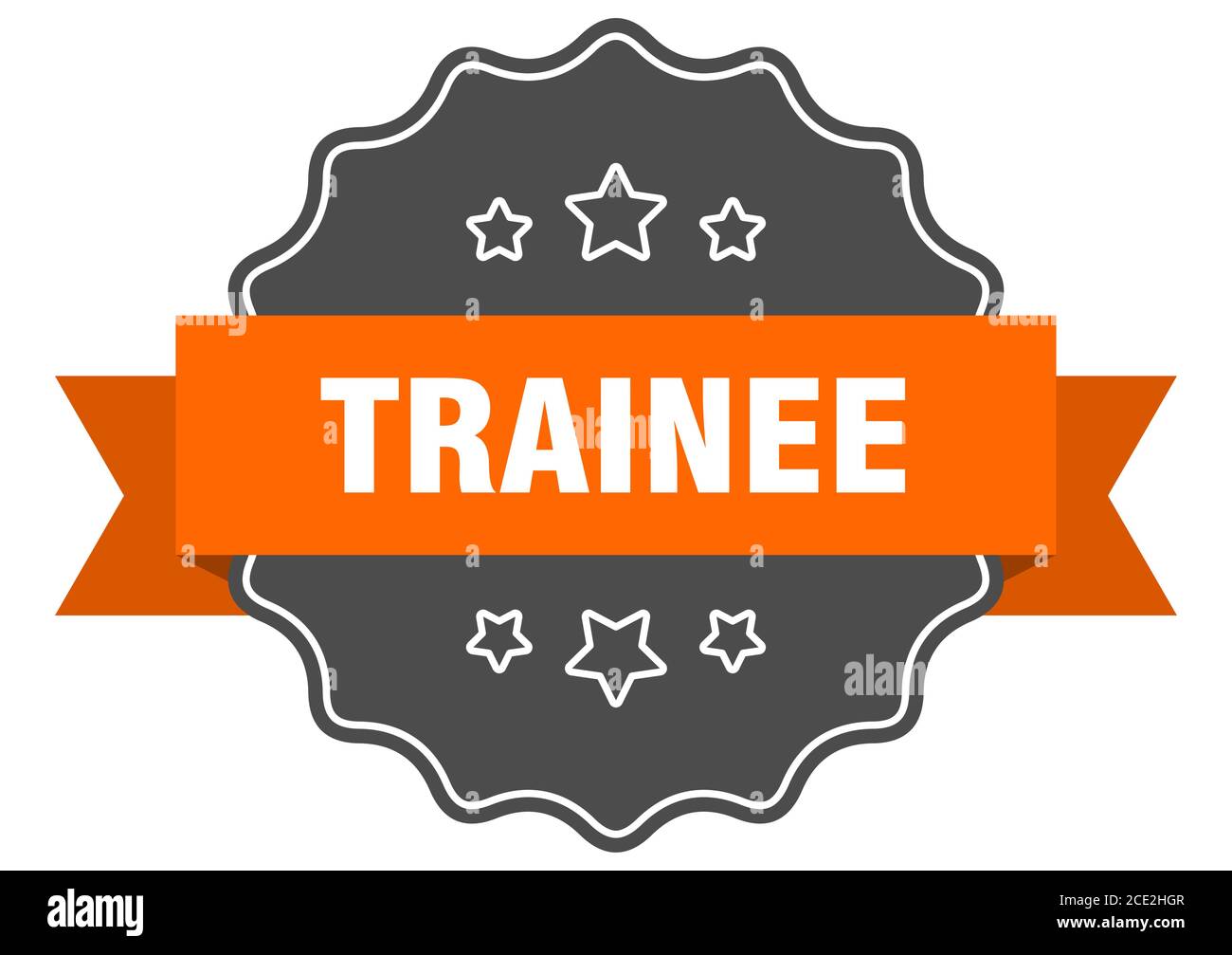 trainee label. trainee isolated seal. Retro sticker sign Stock Vector ...