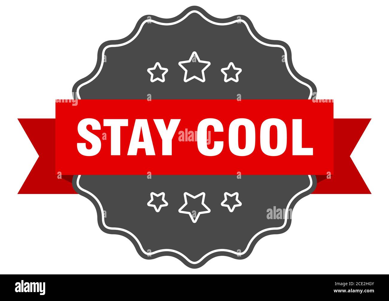 stay cool label. stay cool isolated seal. Retro sticker sign Stock ...