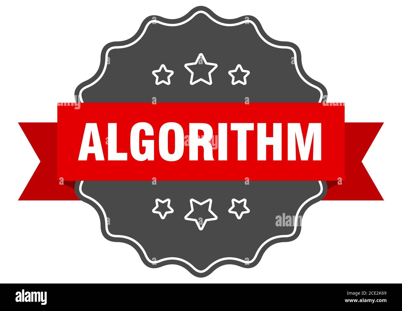 Algorithm Label Algorithm Isolated Seal Retro Sticker Sign Stock Vector Image And Art Alamy