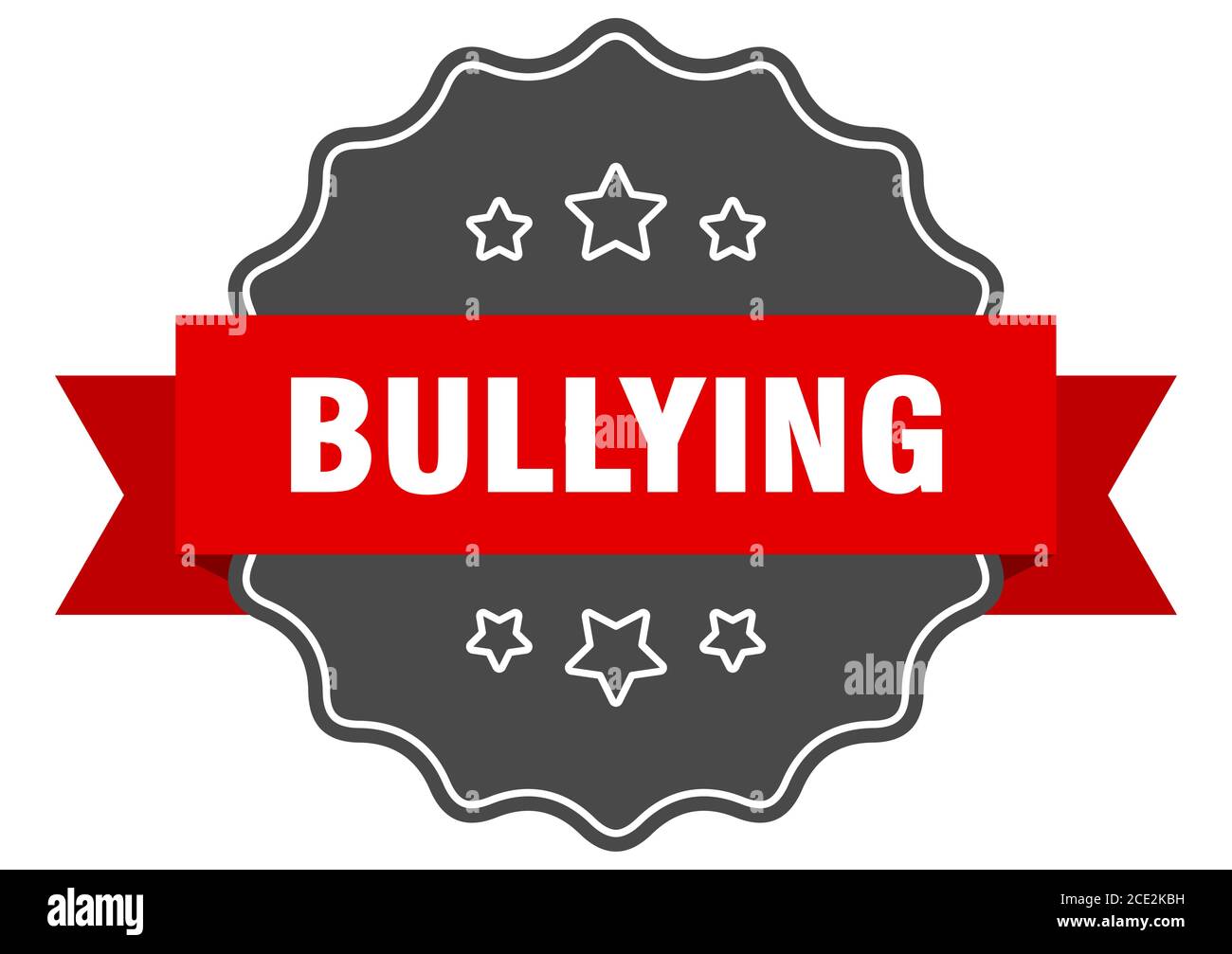 bullying label. bullying isolated seal. Retro sticker sign Stock Vector ...