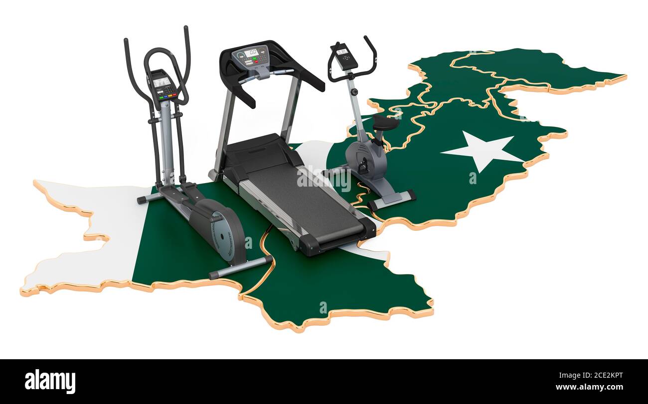 Sport clubs in Pakistan. Fitness, exercise equipments on Pakistani map ...