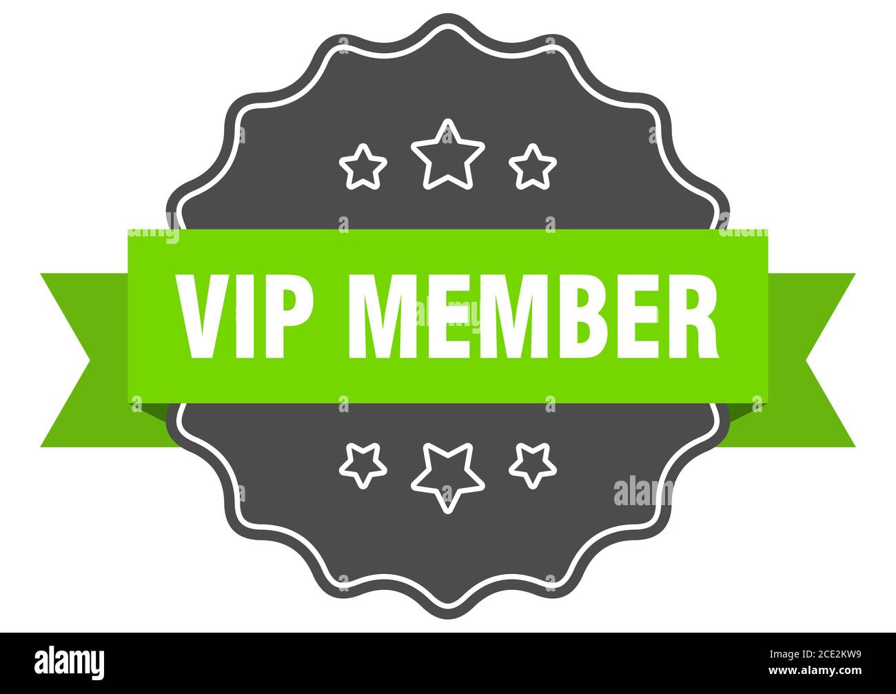 vip member label. vip member isolated seal. Retro sticker sign Stock ...
