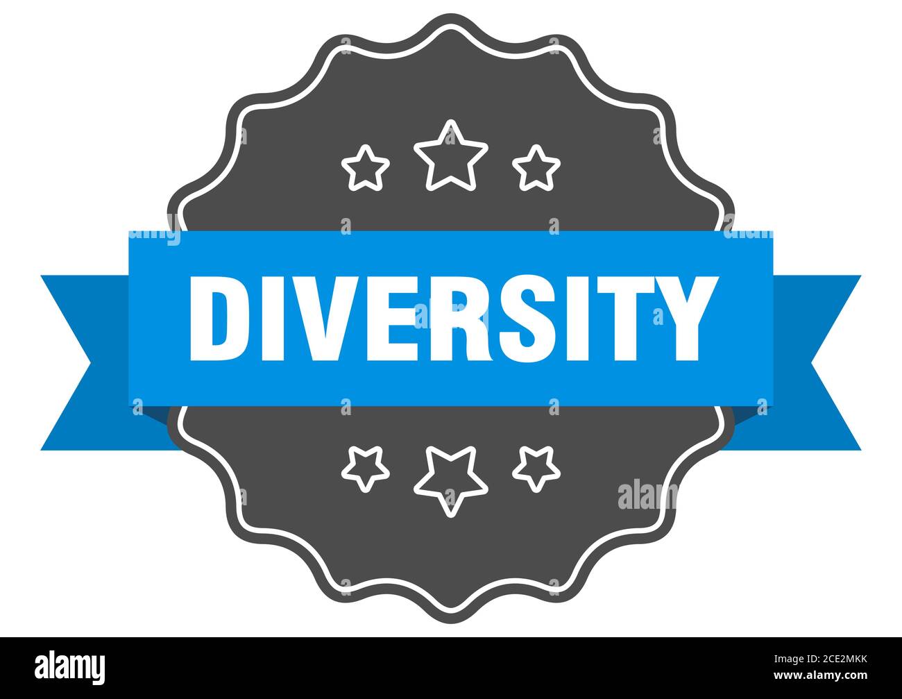 diversity label. diversity isolated seal. Retro sticker sign Stock ...