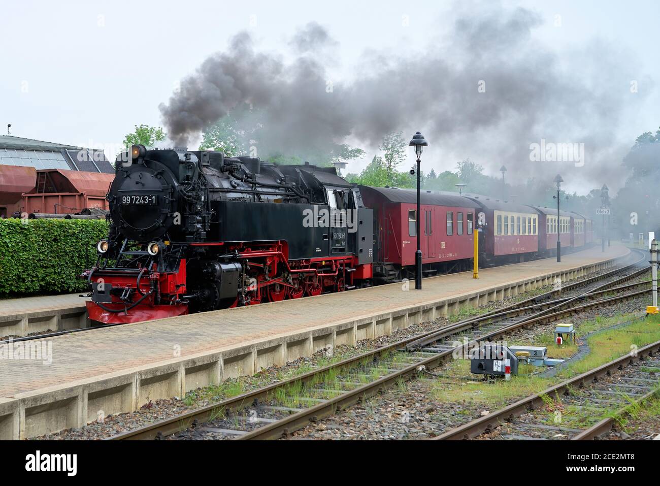 Wernigerode railway station hi-res stock photography and images - Alamy