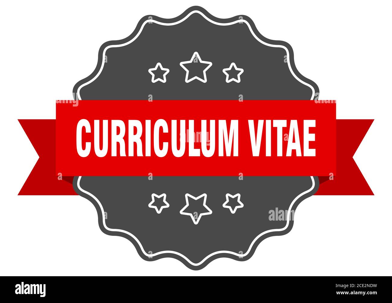 curriculum vitae label. curriculum vitae isolated seal. Retro sticker ...