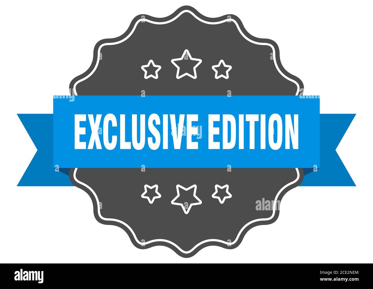 exclusive edition label. exclusive edition isolated seal. Retro sticker ...