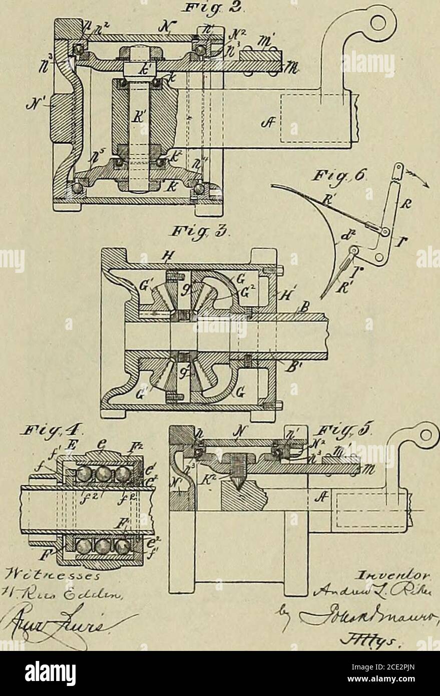 . Digest of United States automobile patents from 1789 to July 1, 1899 ...