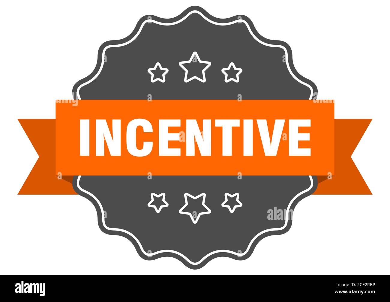 incentive label. incentive isolated seal. Retro sticker sign Stock ...