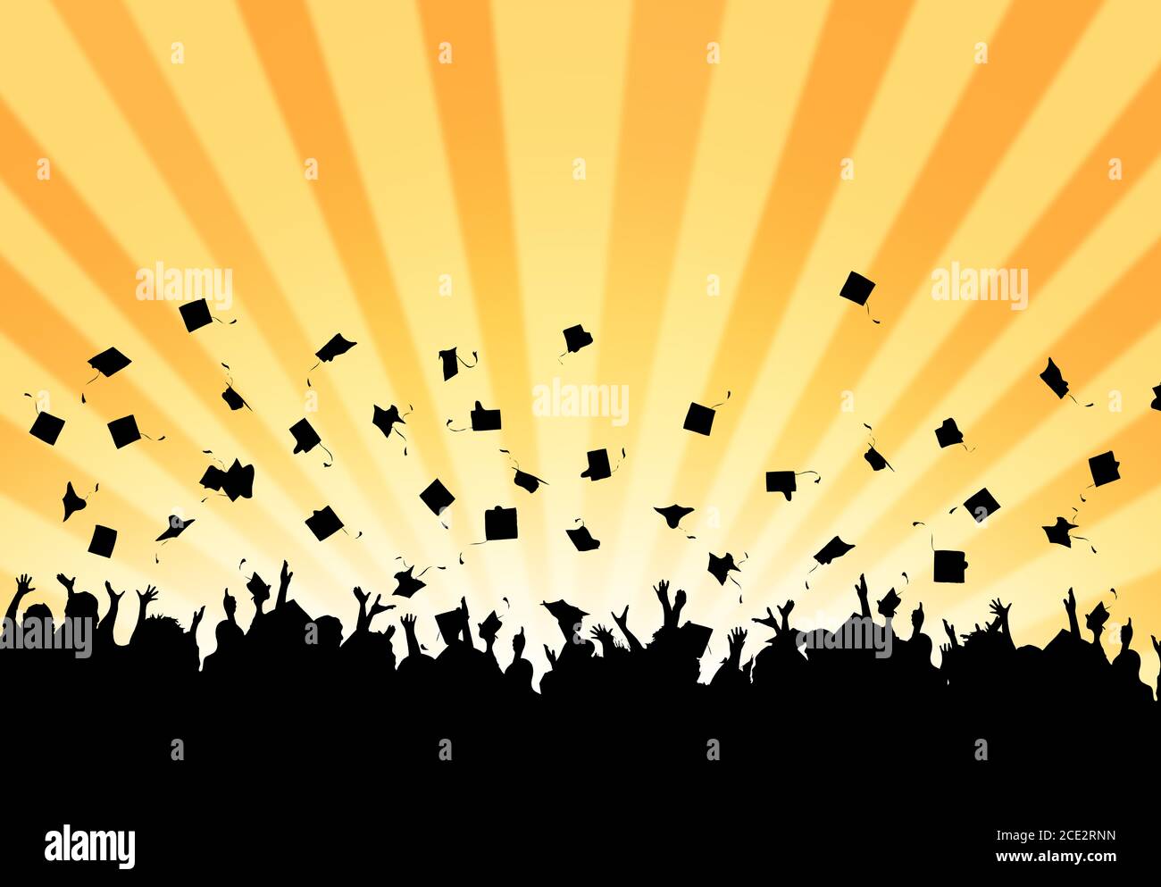 Graduation Celebration Background