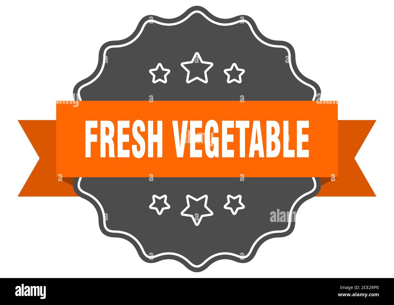 fresh vegetable label. fresh vegetable isolated seal. Retro sticker ...