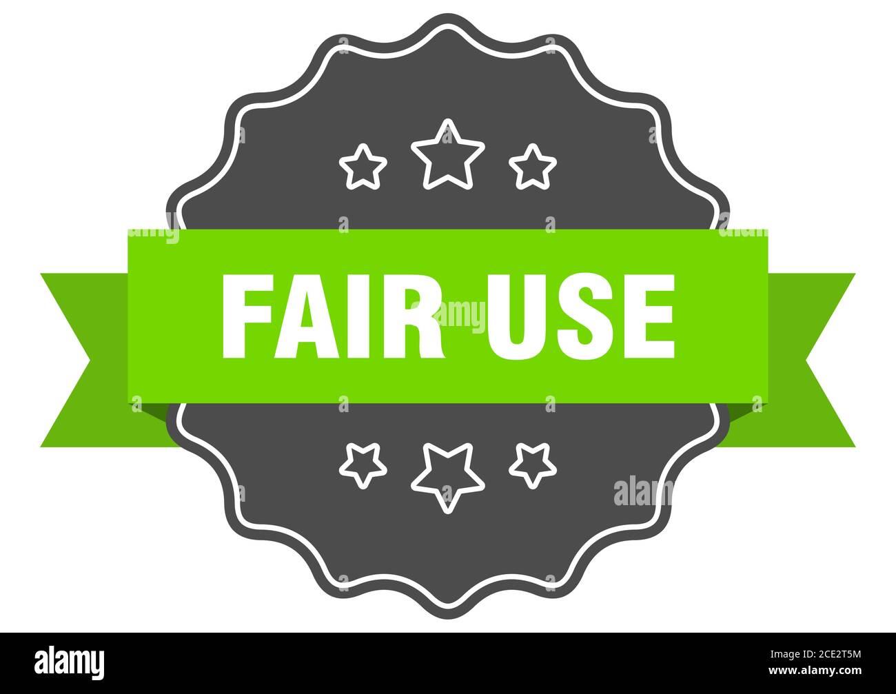 fair use label. fair use isolated seal. Retro sticker sign Stock Vector ...