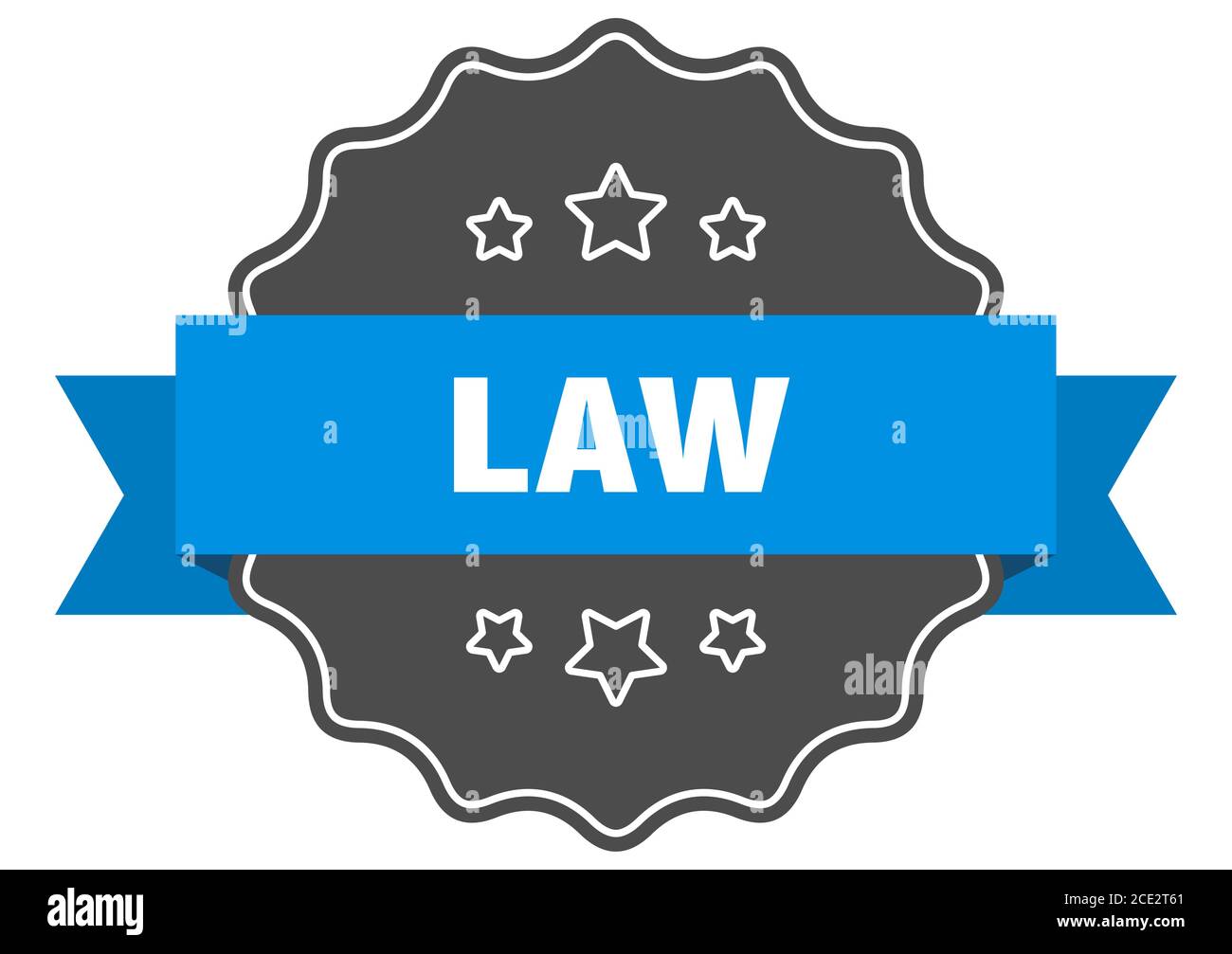 law label. law isolated seal. Retro sticker sign Stock Vector Image ...