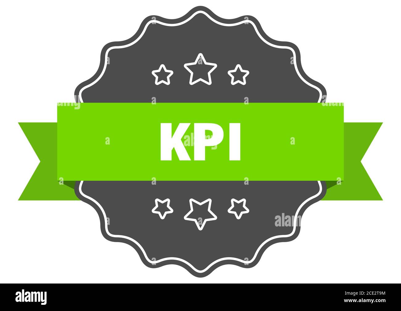 kpi label. kpi isolated seal. Retro sticker sign Stock Vector Image ...