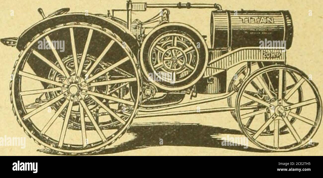 1919 international titan tractor hi-res stock photography and images ...