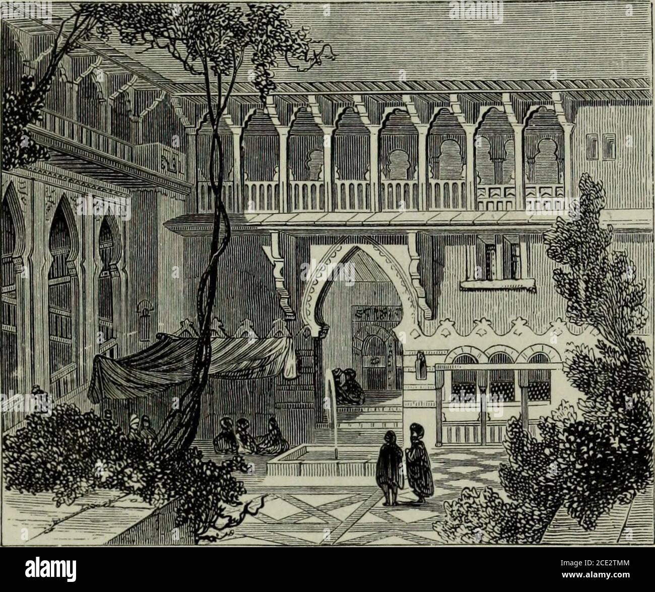 . Sacred geography, and antiquities . GOAT-SKIN WATER BOTTLES. AN ARAB ...