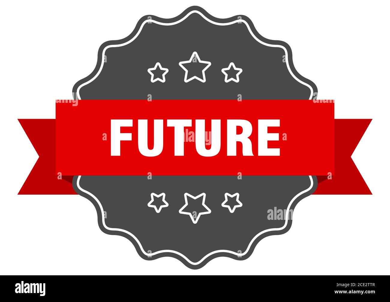 future label. future isolated seal. Retro sticker sign Stock Vector ...