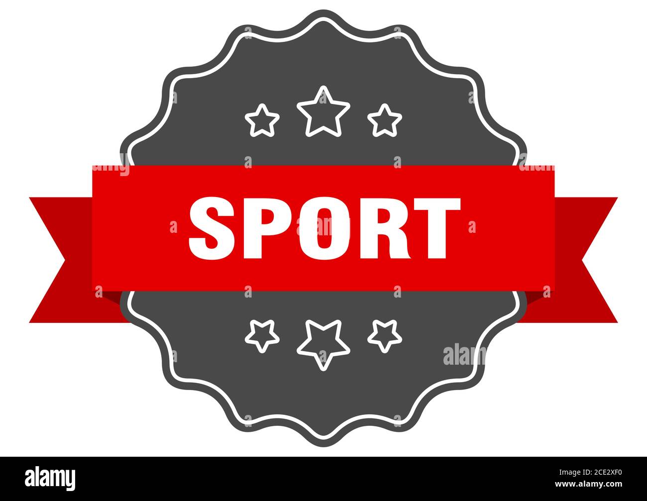 sport label. sport isolated seal. Retro sticker sign Stock Vector Image ...