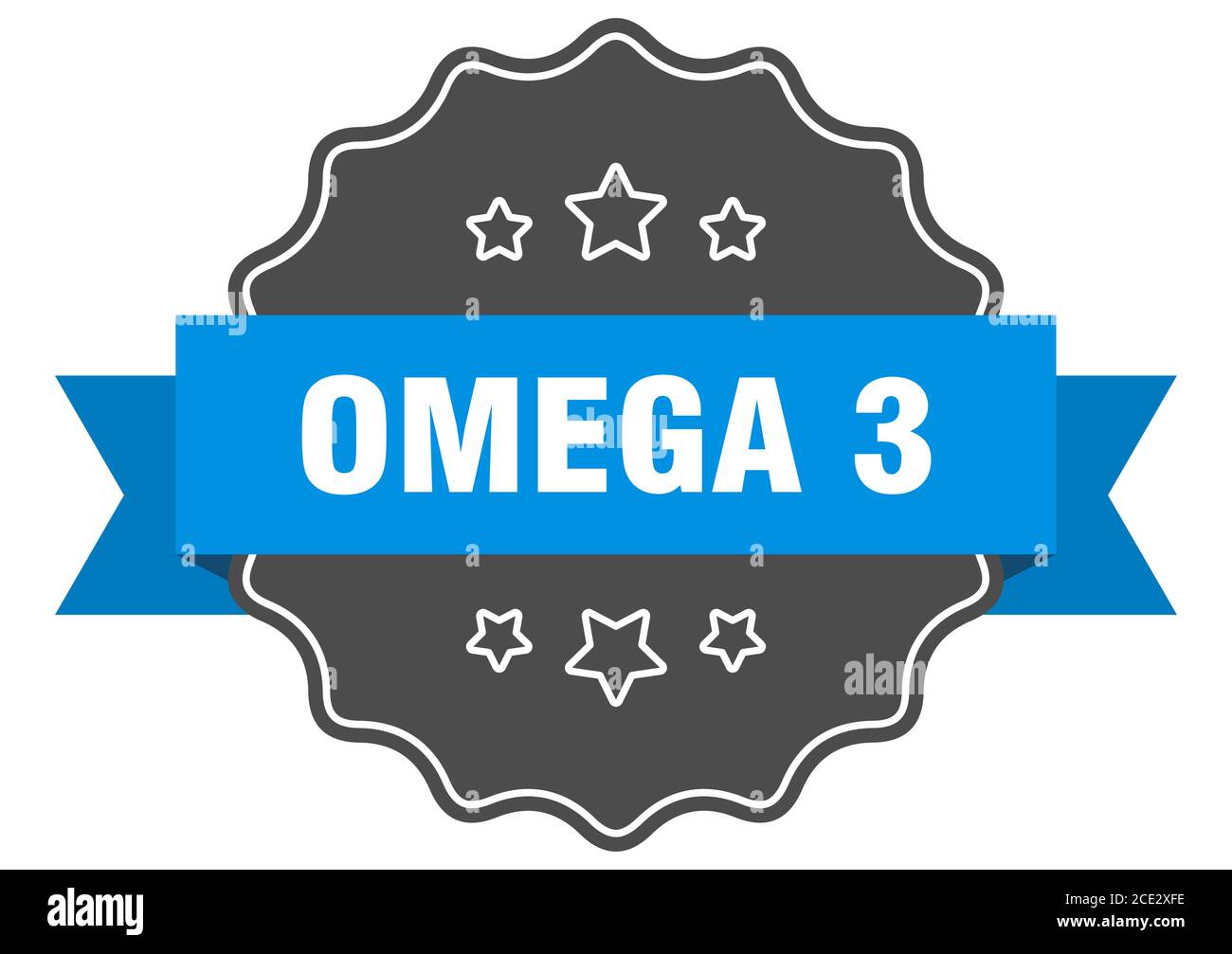 omega 3 label. omega 3 isolated seal. Retro sticker sign Stock Vector ...