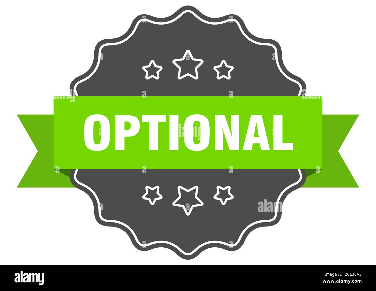 optional label. optional isolated seal. Retro sticker sign Stock Vector ...