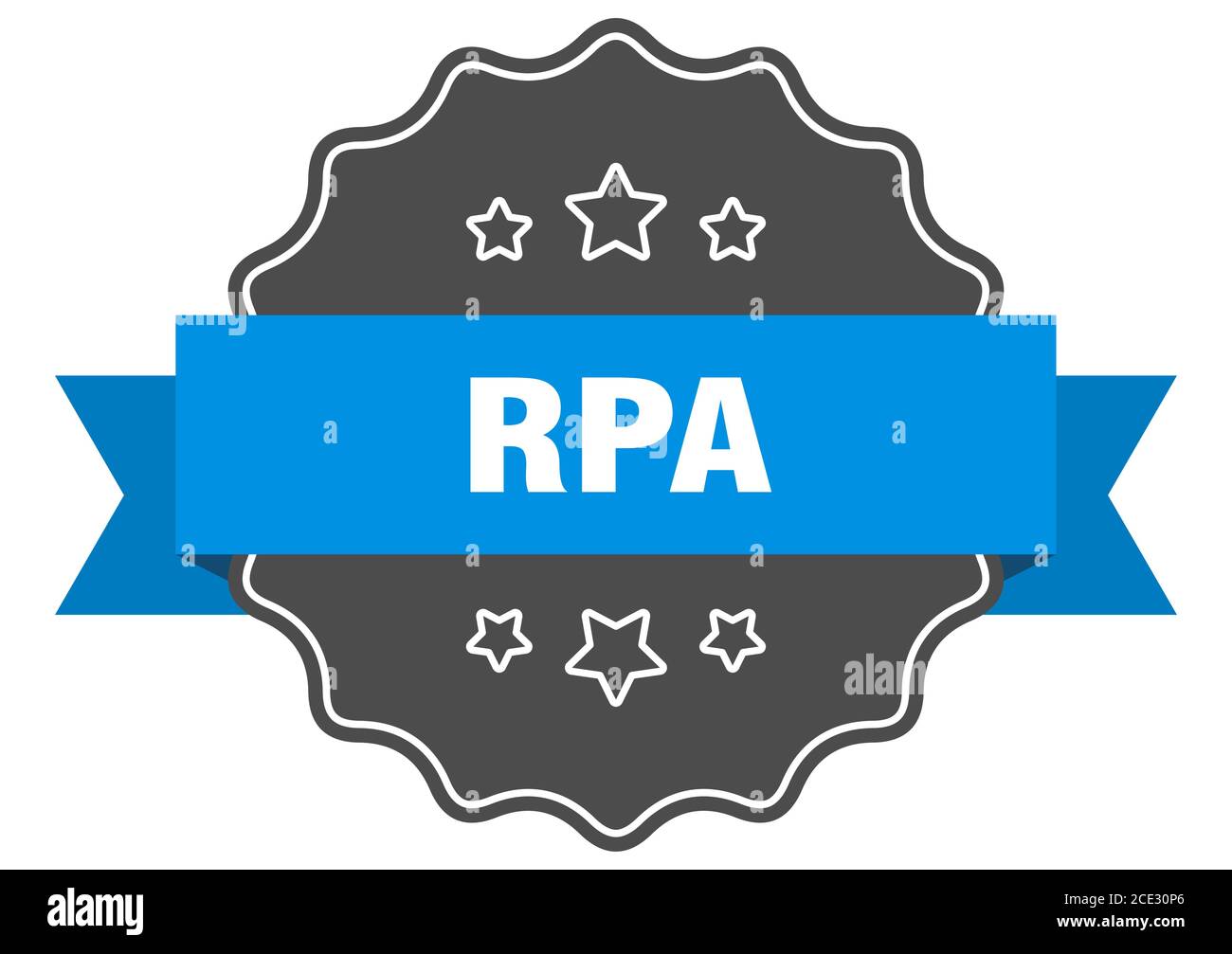 rpa label. rpa isolated seal. Retro sticker sign Stock Vector Image ...