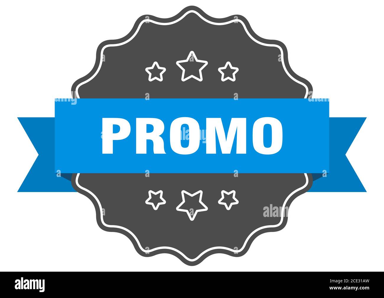 promo label. promo isolated seal. Retro sticker sign Stock Vector Image ...