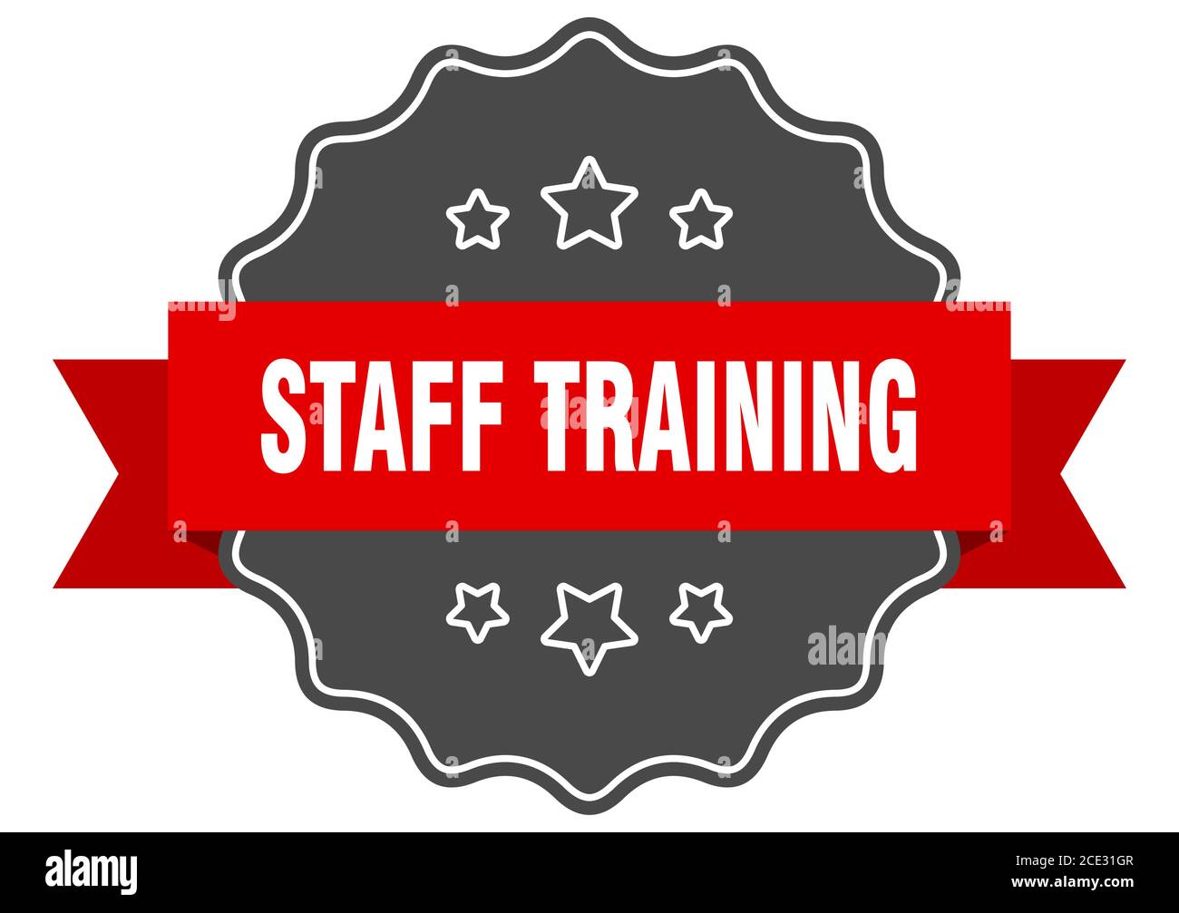 staff training label. staff training isolated seal. Retro sticker sign ...