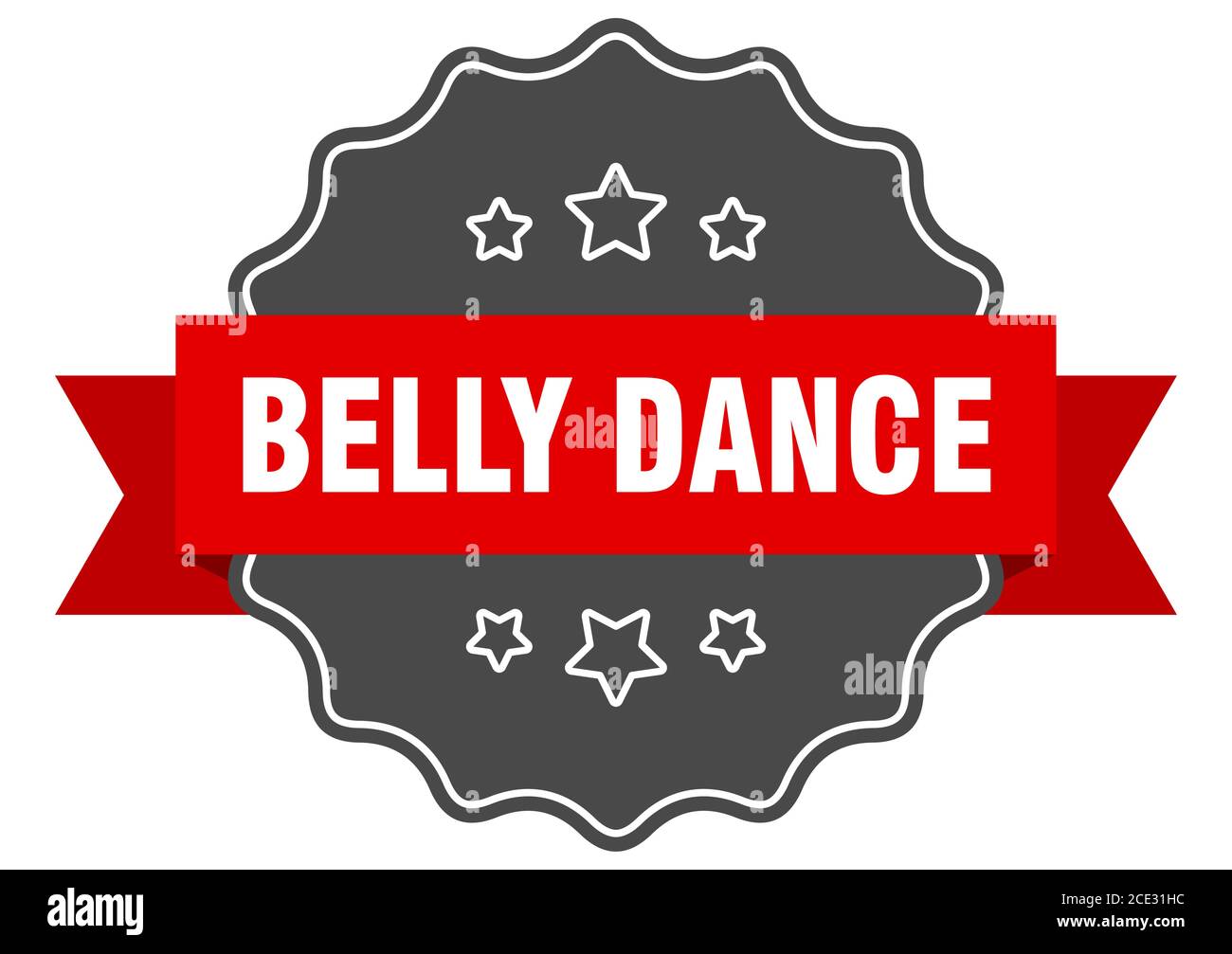 belly dance label. belly dance isolated seal. Retro sticker sign Stock ...