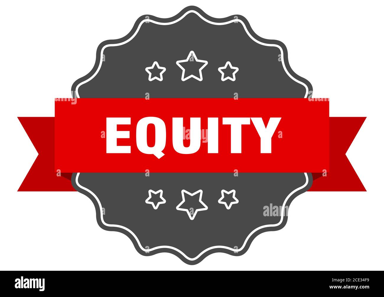 equity label. equity isolated seal. Retro sticker sign Stock Vector ...