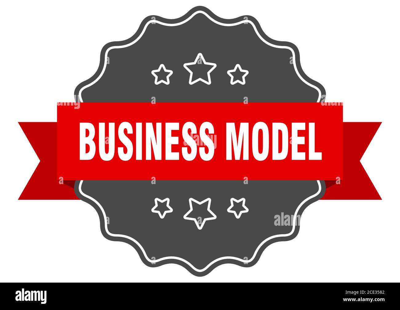 business model label. business model isolated seal. Retro sticker sign ...
