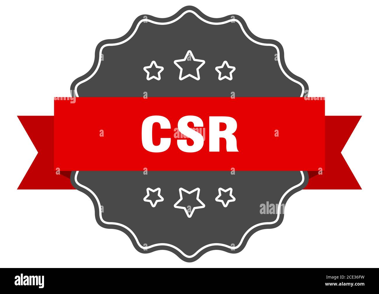 csr label. csr isolated seal. Retro sticker sign Stock Vector Image ...