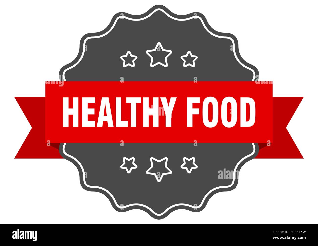 healthy food label. healthy food isolated seal. Retro sticker sign ...