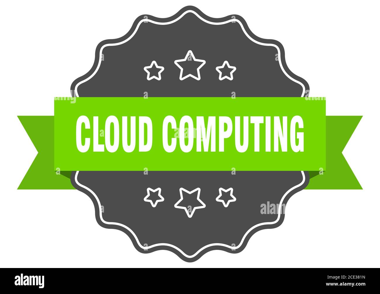 cloud computing label. cloud computing isolated seal. Retro sticker ...