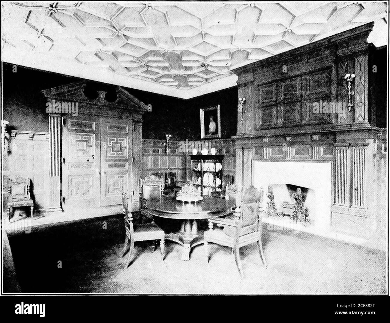 . The room beautiful; a collection of interior illustrations showing ...