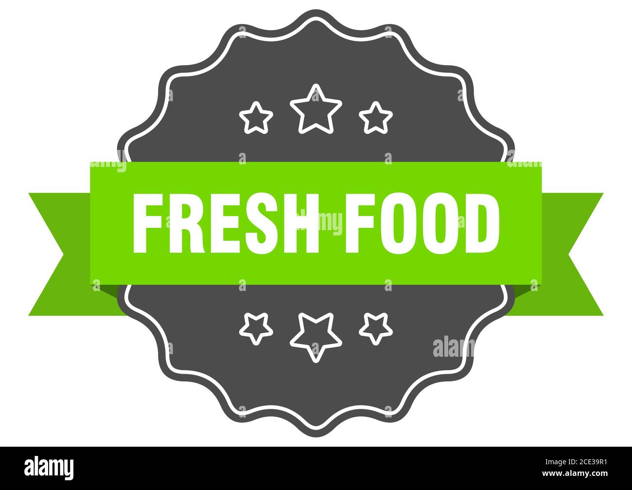 fresh food label. fresh food isolated seal. Retro sticker sign Stock ...