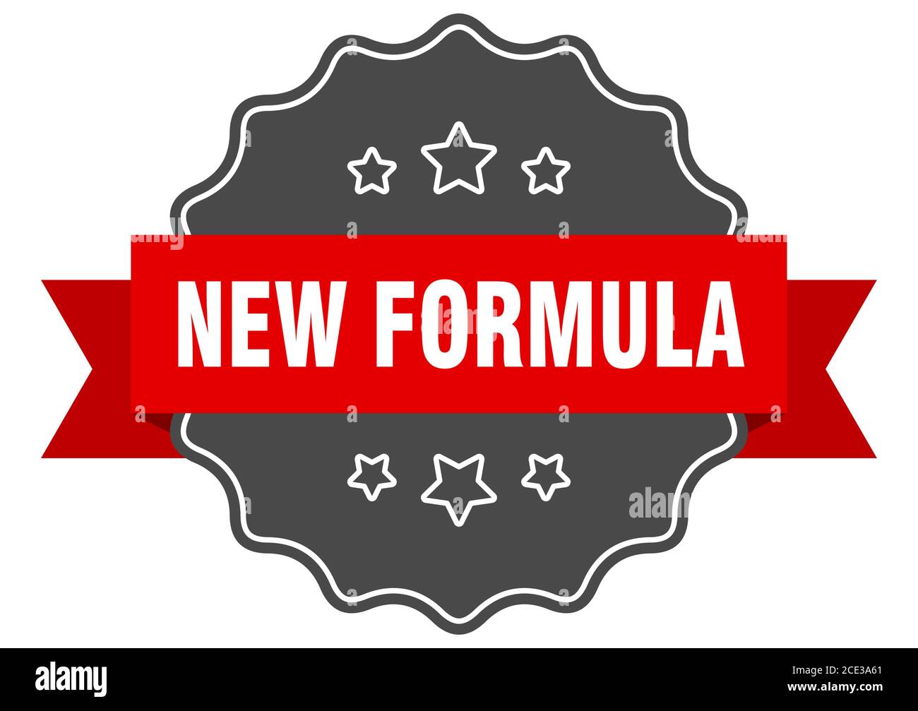 new formula label. new formula isolated seal. Retro sticker sign Stock ...