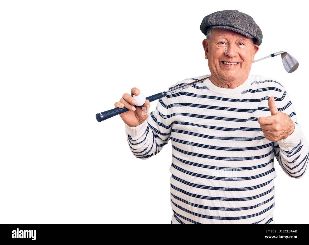 Old Man Golf Cut Out Stock Images & Pictures - Alamy