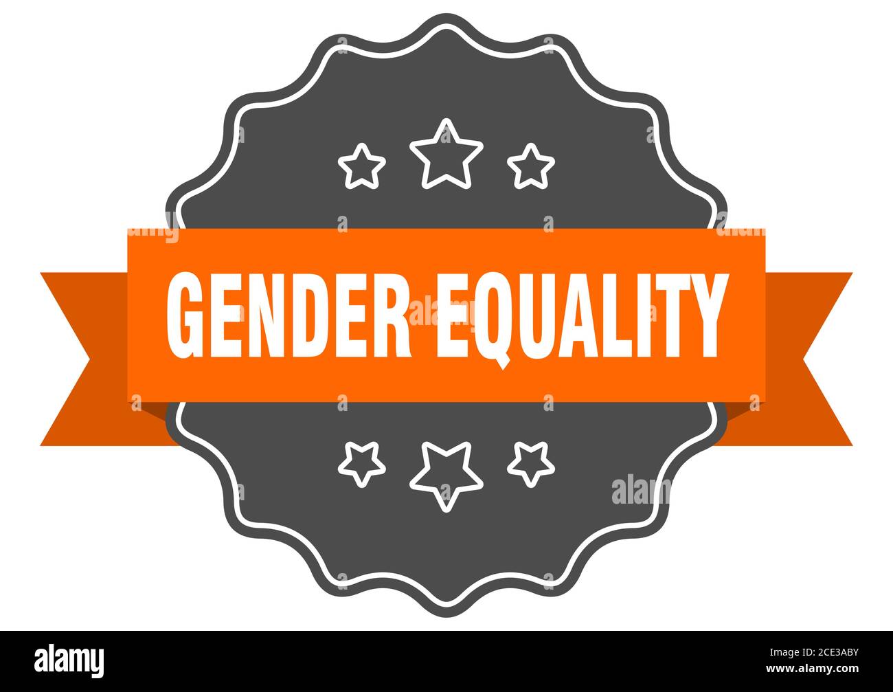 gender equality label. gender equality isolated seal. Retro sticker ...