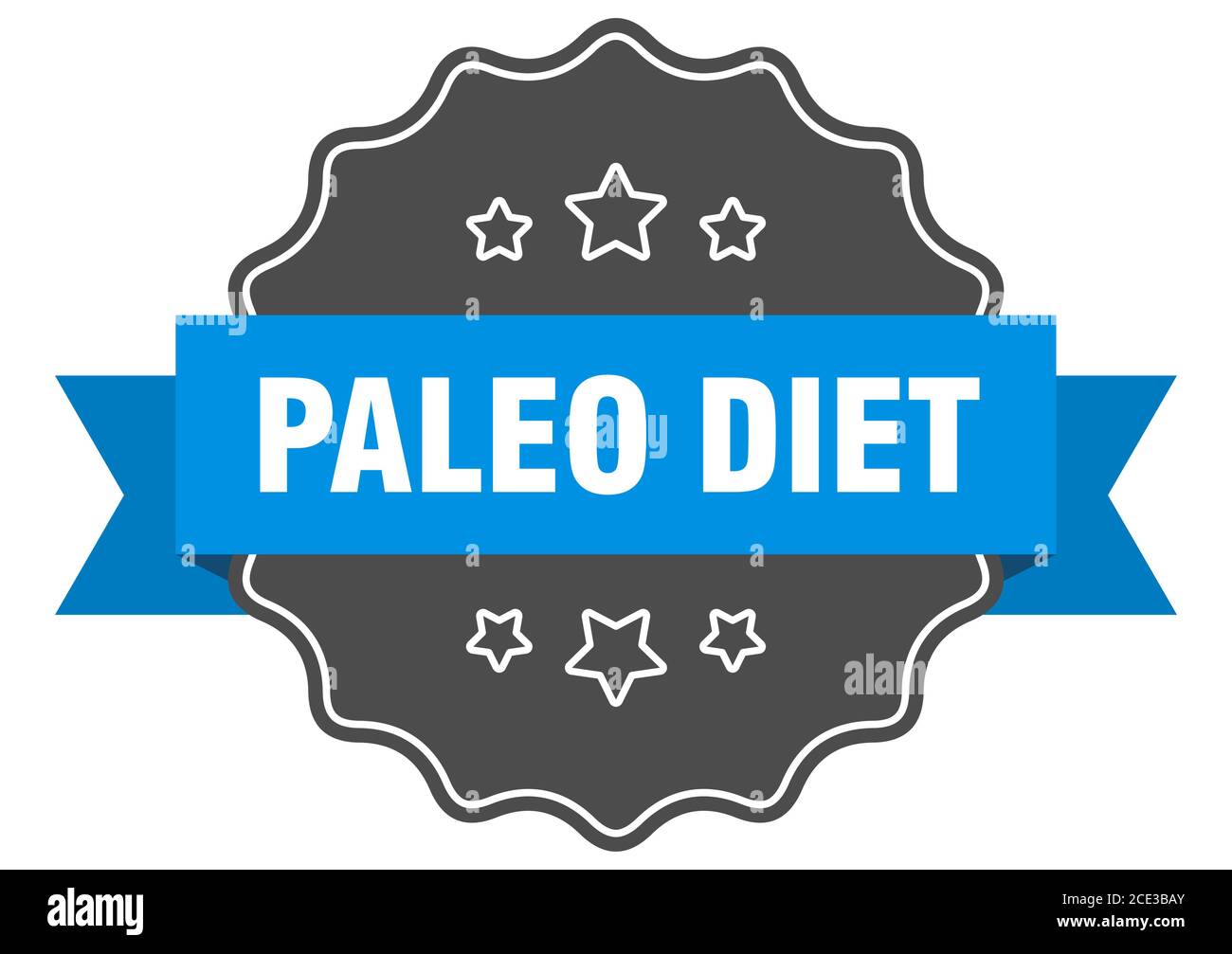 paleo diet label. paleo diet isolated seal. Retro sticker sign Stock ...