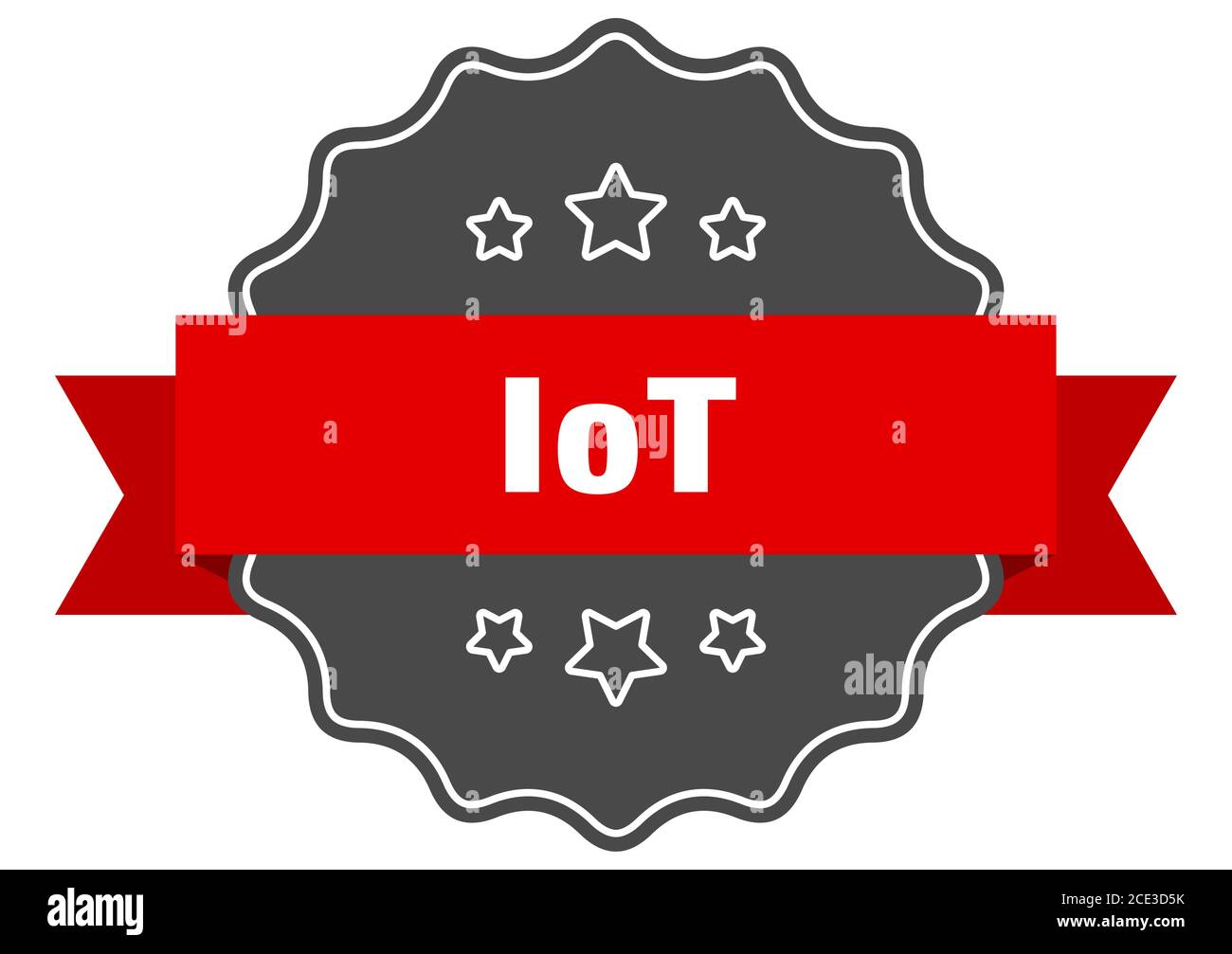 iot label. iot isolated seal. Retro sticker sign Stock Vector Image ...